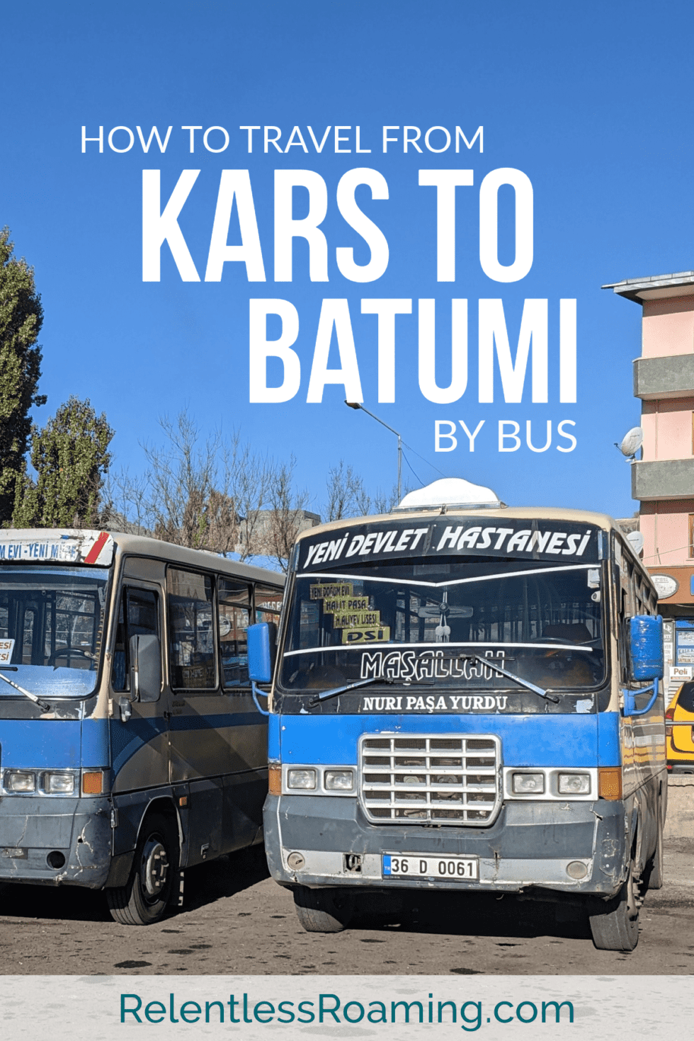 How to Travel from Kars to Batumi by Bus